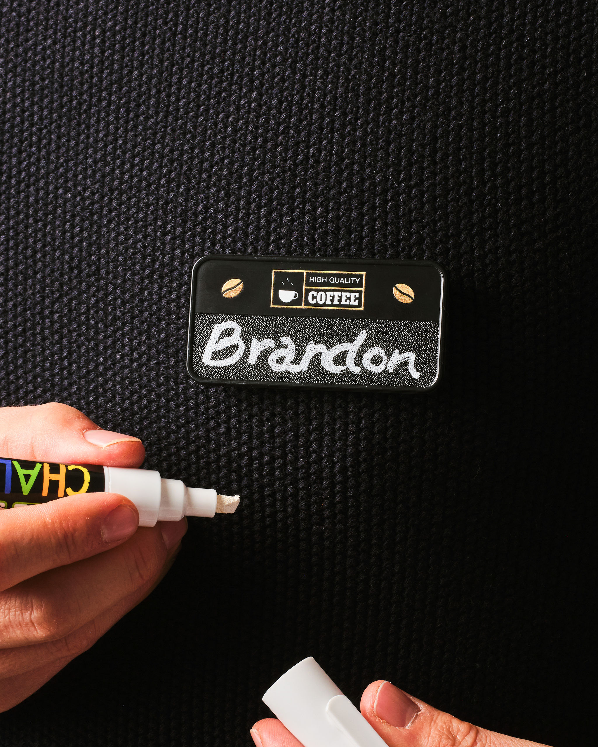 Always Recycled Chalkboard Name Badge – Rectangular Low Window - CHX ...